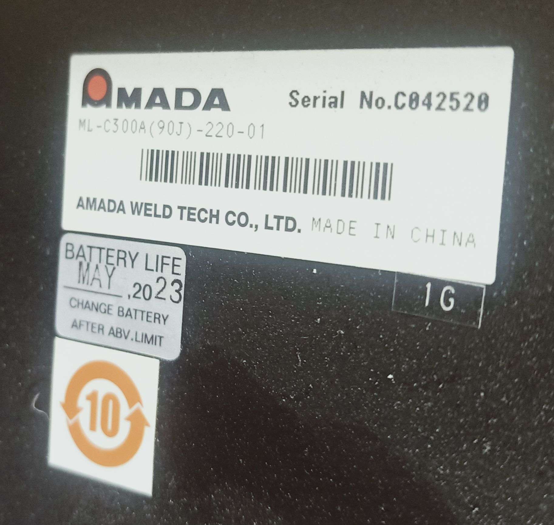Amada MLC300A Laser Welding Machine - Green Bidz